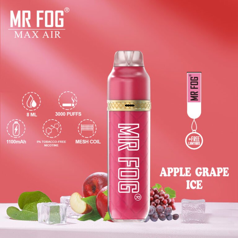 Mr Fog Max Air 3000 Puffs | All Flavors Available | Disposable Vape